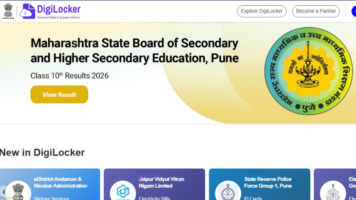 Maharashtra SSC Class 10 Result 2026 (OUT) Highlights: Direct Link ...