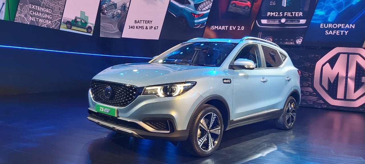 MG ZS EV Electric SUV India Debut Highlights; Features, Specifications ...